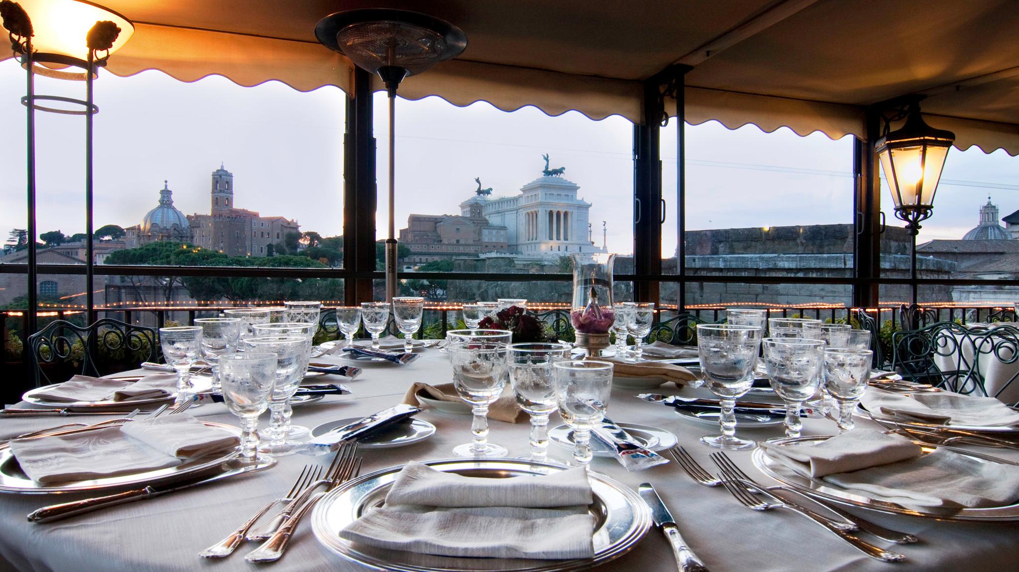 Roof Garden | Roof Garden Hotel Forum, Rome